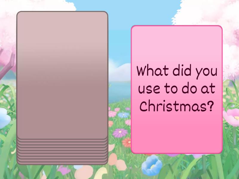 Used to - Random cards