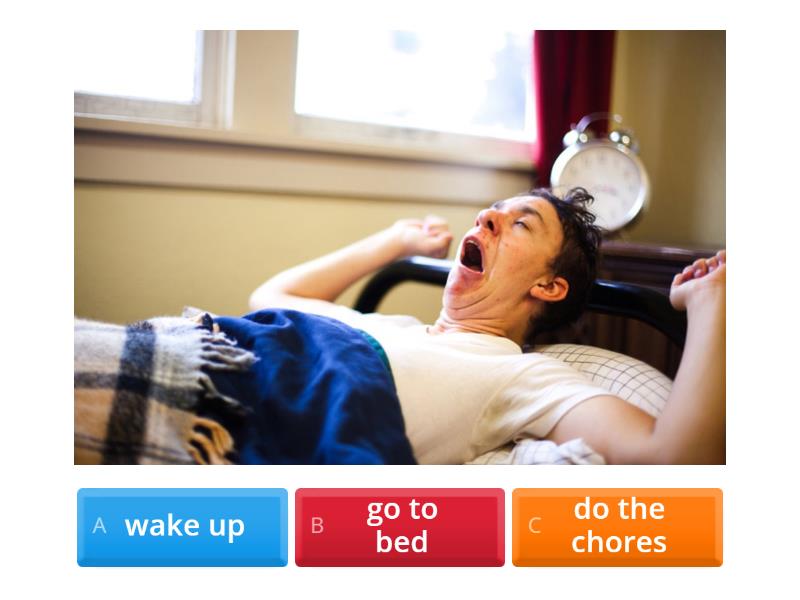 Daily Routine Game - Quiz