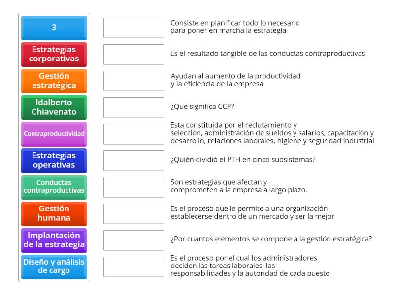 Actividad GH - Match up