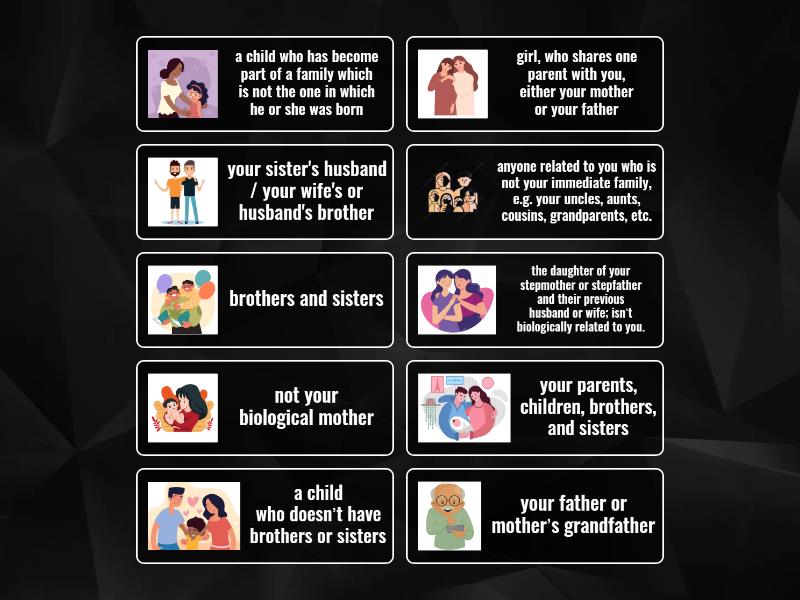 2 English File_Inter_1B_Family - Flip tiles