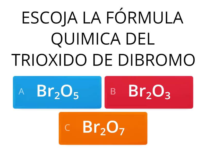 OXIDOS - Cuestionario
