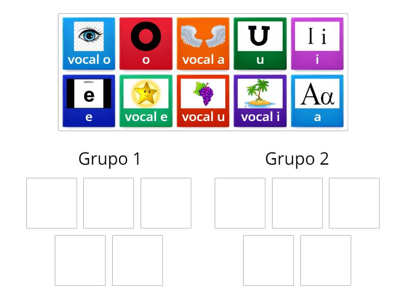 Ordena las vocales - Group sort