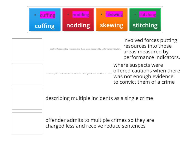 under recording crime police practices - Match up
