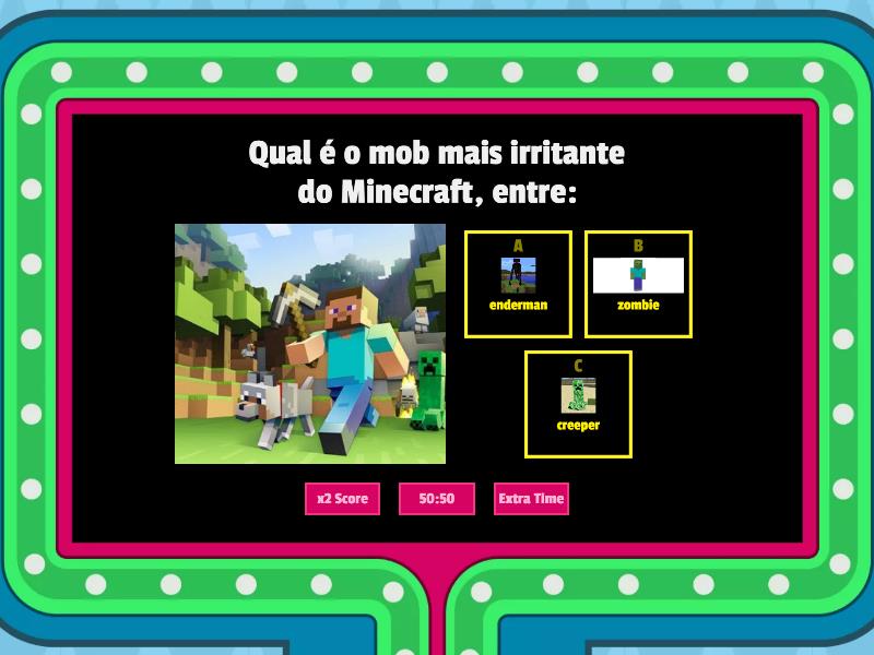 Quiz Minecraft - Concurso de preguntas