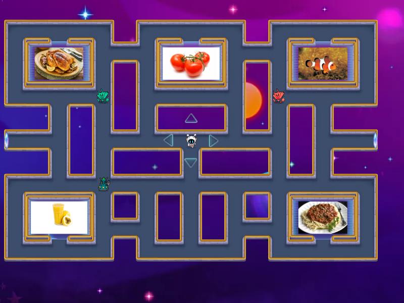 FOODS - Maze chase