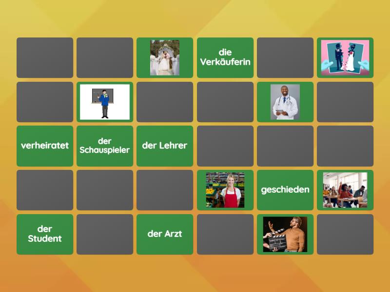 Berufe - Matching pairs