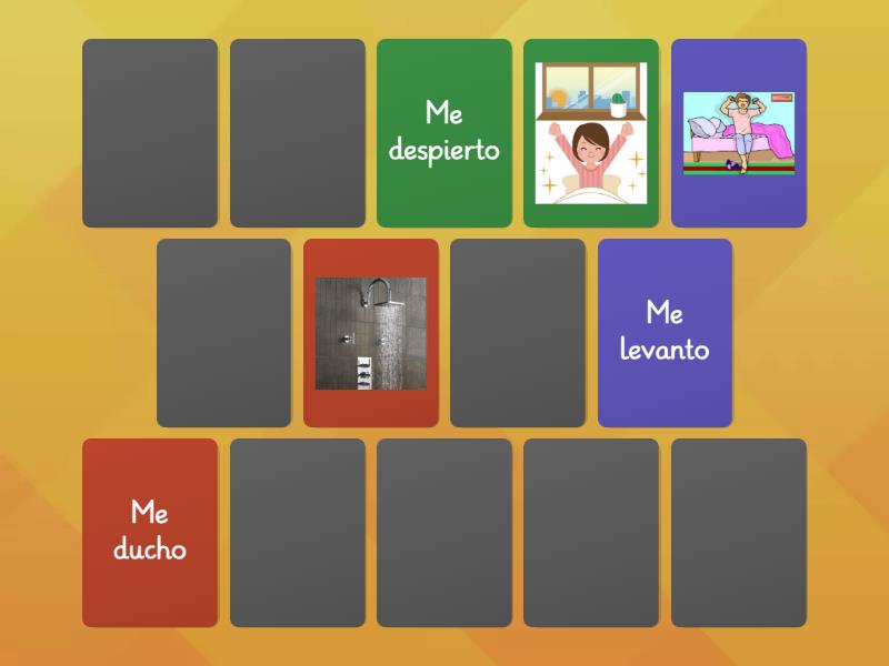 Mi rutina diaria - Parejas