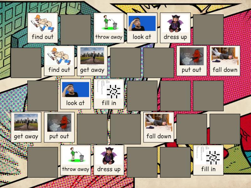 Phasal verbs 3 - Matching pairs