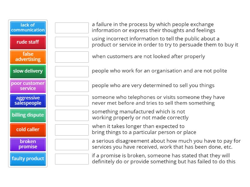 RM B2 2C voc. meanings - Match up