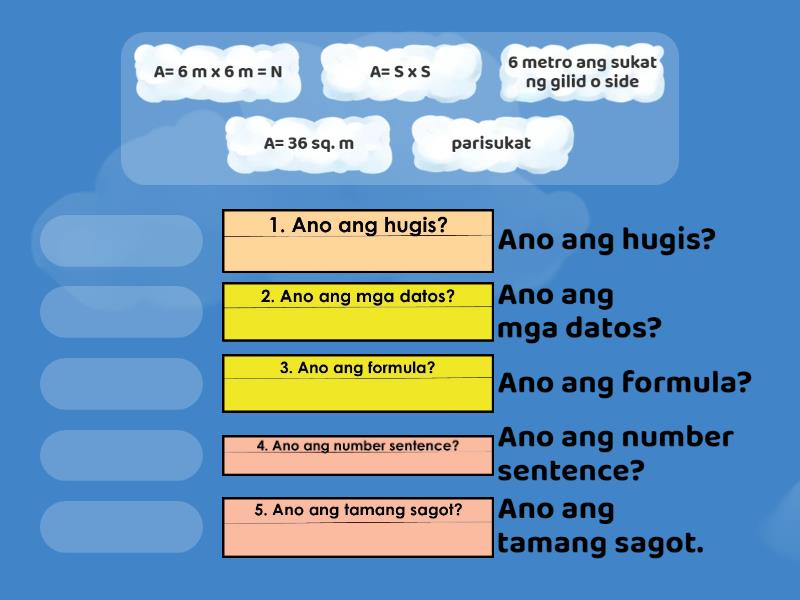 Ang parisukat na bakuran ay may 6 metro na sukat sa bawat gilid. Ano ...