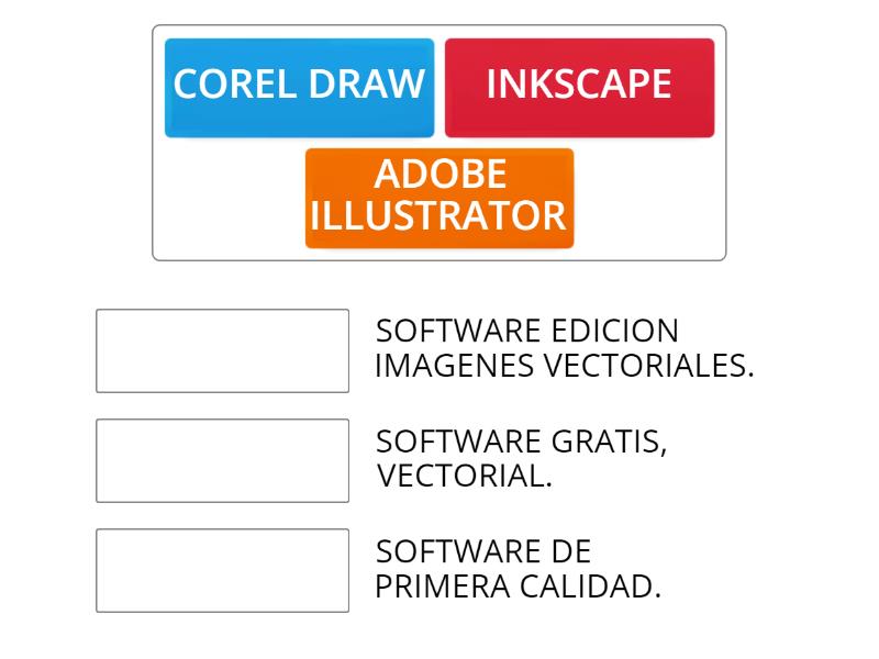 TIPOS DE SOFTWARE - Match up