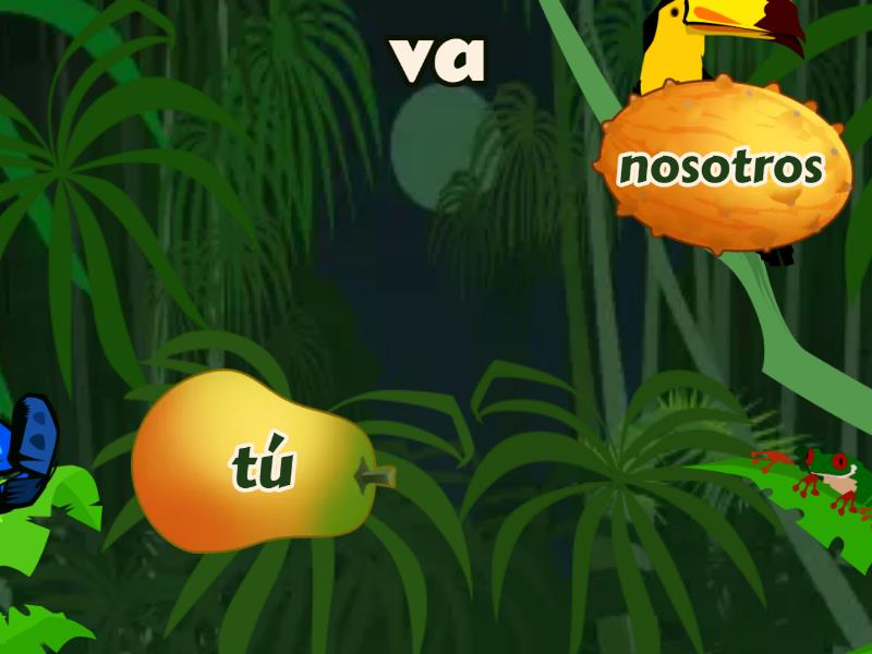 ir present tense - Flying fruit