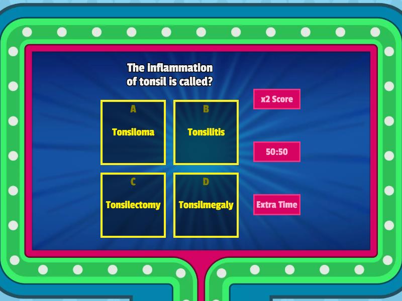 Medical Terminology Game - Gameshow quiz
