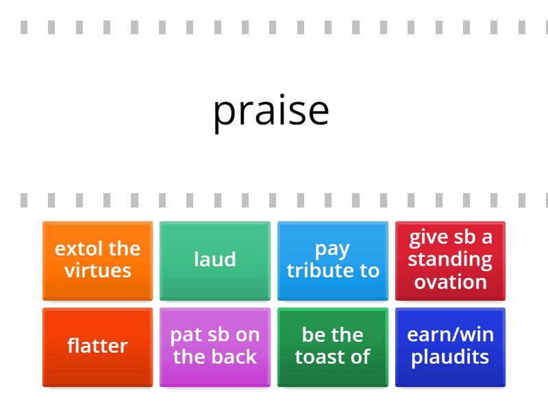 praise - Find the match