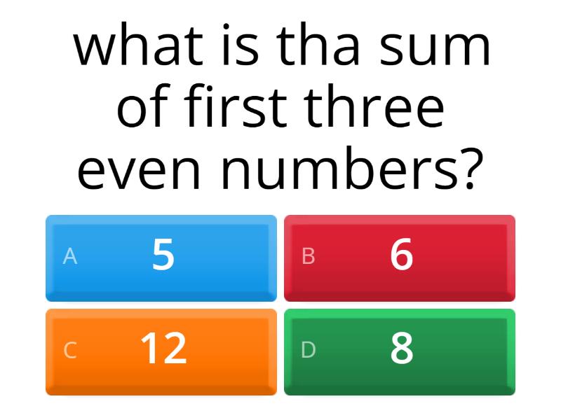 Number System Quiz