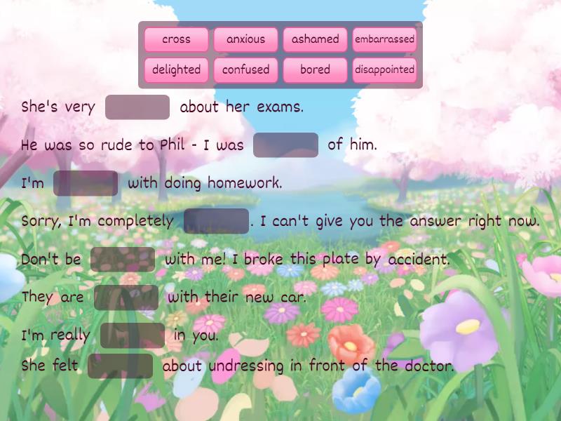 Solutions_1C Adjectives - Complete the sentence