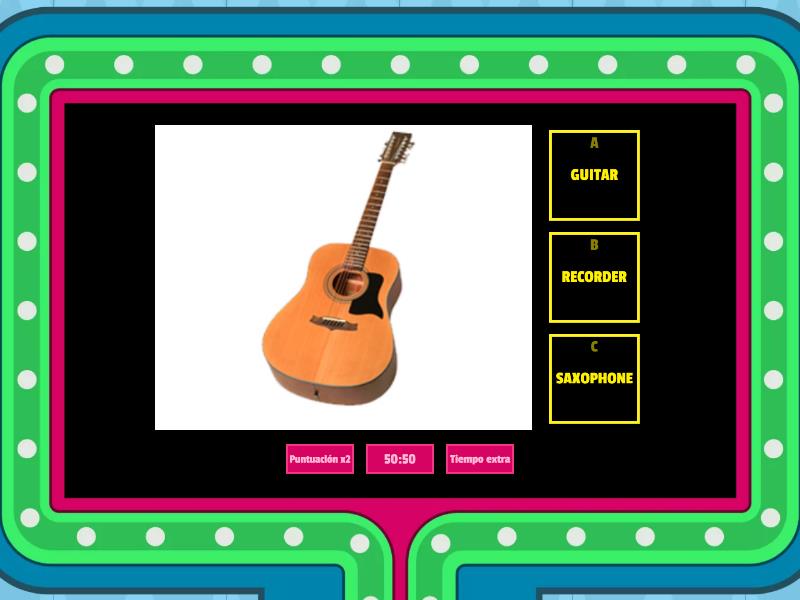 BRIGHT IDEAS 3 UNIT 3 MUSIC VOCABULARY - Gameshow quiz