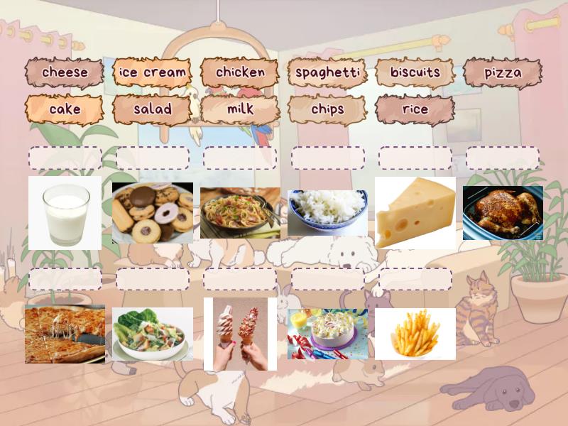 test food - Match up