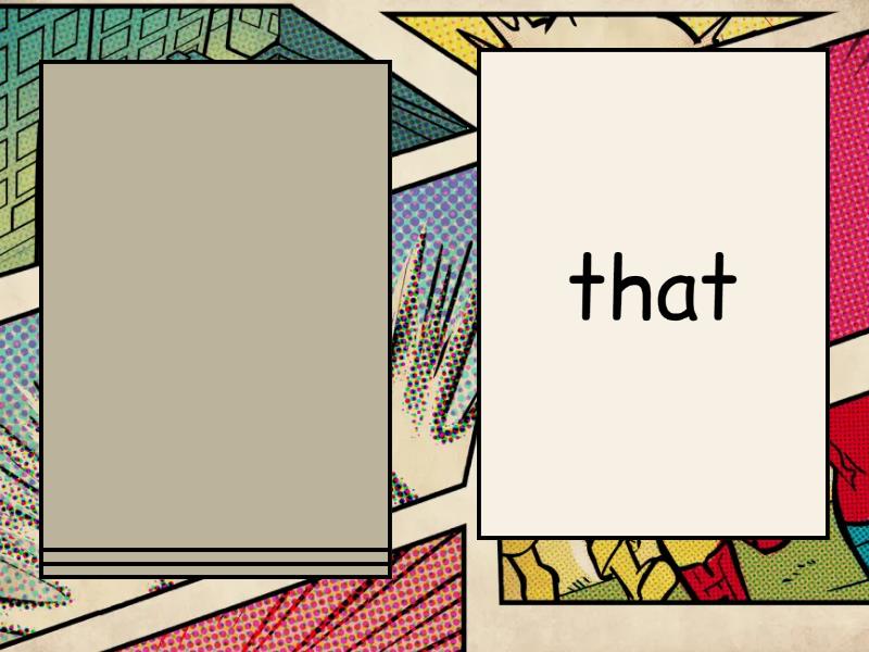 demonstrative pronouns - Speaking cards