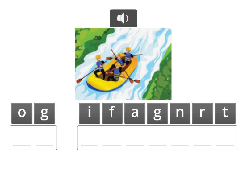 Reorder the words. - Anagram