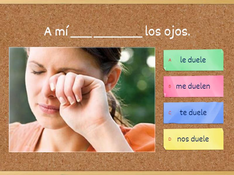 Me duele - Quiz