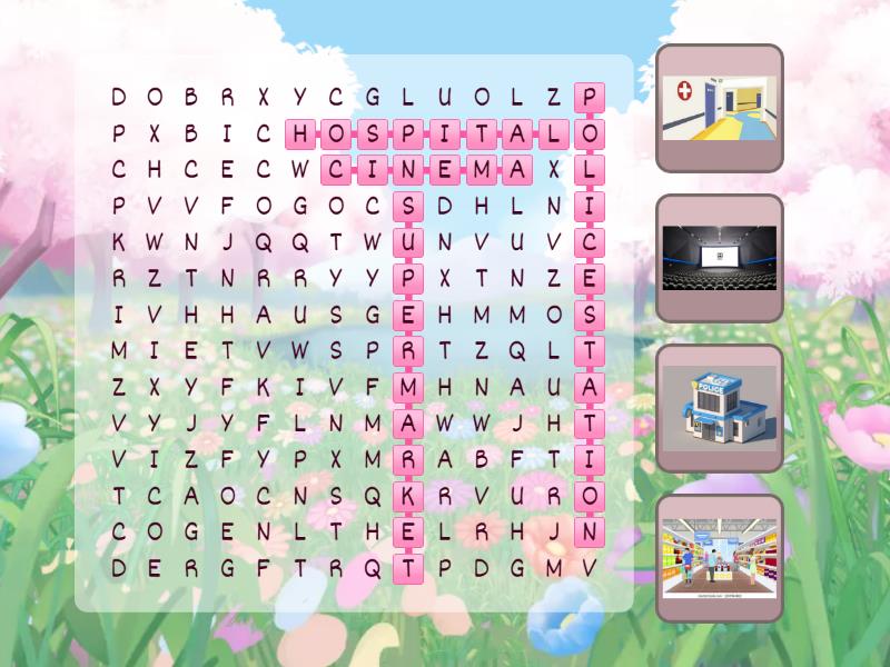Smart junior 2 unit 6b - Wordsearch