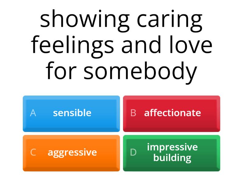 EF B1 PLUS 1B adjectives - Quiz