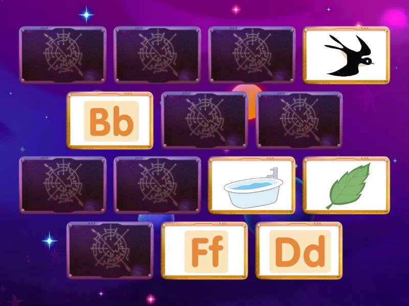 FF1 Unit 6 Phonics - Matching pairs