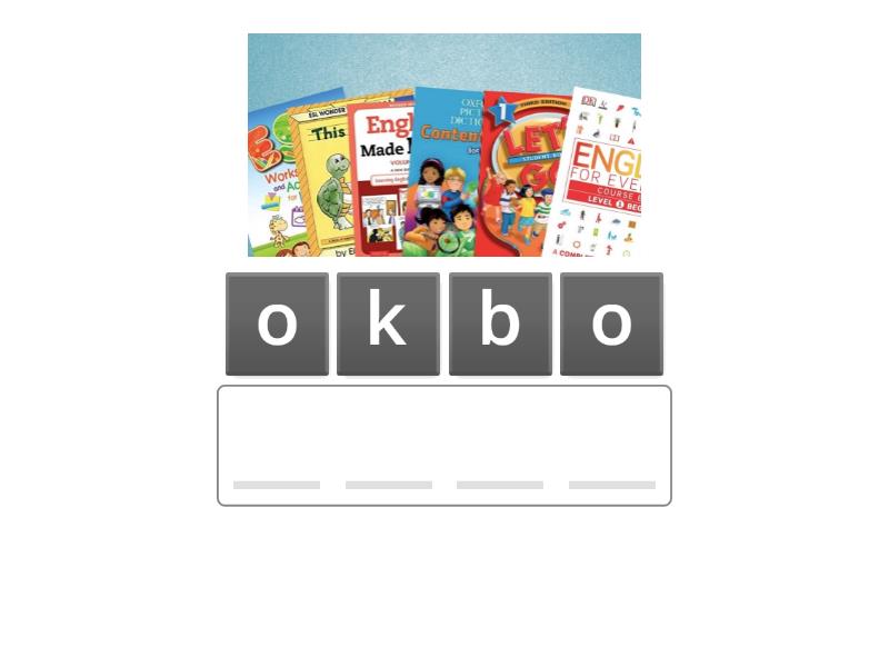 SuperKids 1 Unit 1 - Anagram