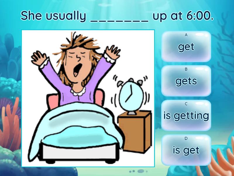 Present Simple vs Present Continuous - Quiz