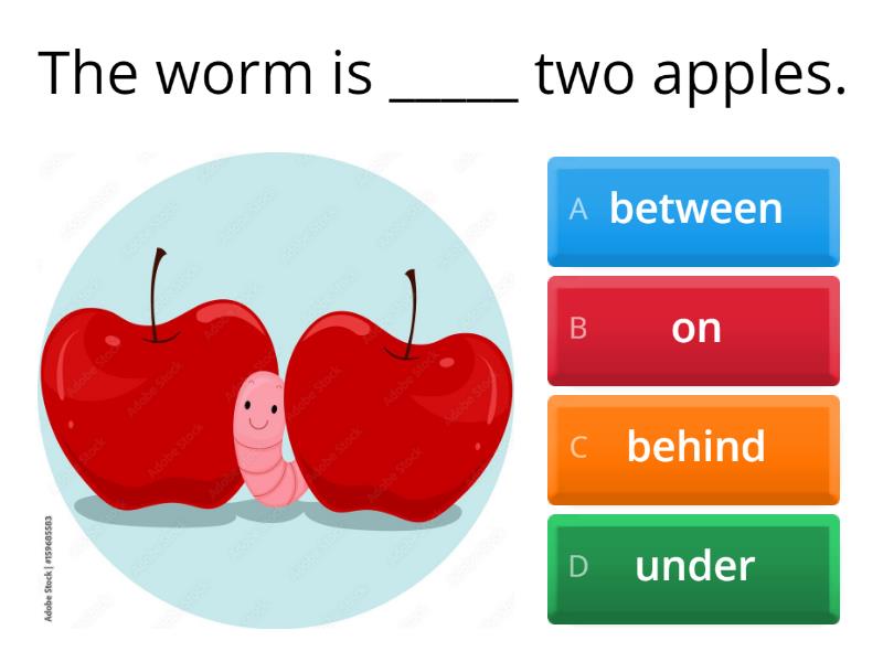 Prepositions of Place (TT2 Unit 7) - Quiz