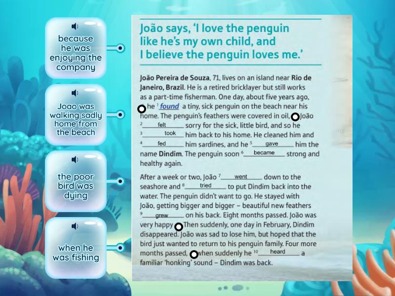 A wonderful story B1 Reading Unit 3 Headway Pre Intermediate - Labelled ...