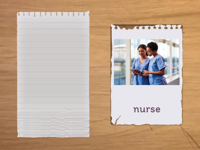 Describing jobs sentences - Speaking cards