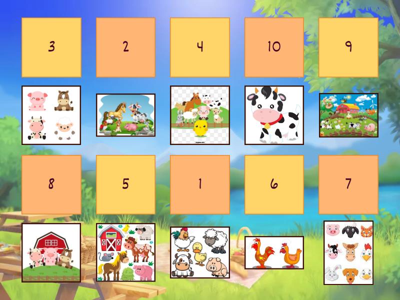 La granja en parejas - Match up