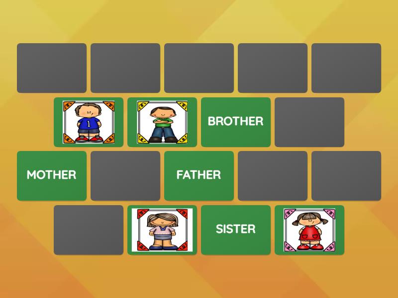 FAMILY MEMBER - Matching pairs