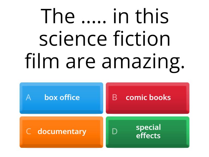 Pre-intermediate B1. Lesson 25. Homework. Part 1 - Quiz