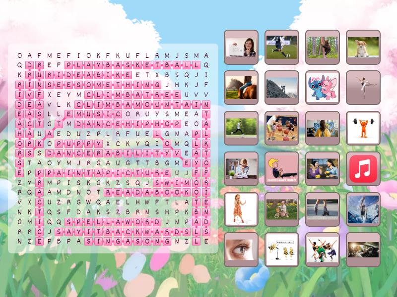 Cambridge Primary Path: Unit 6 - Vocabulary - Wordsearch