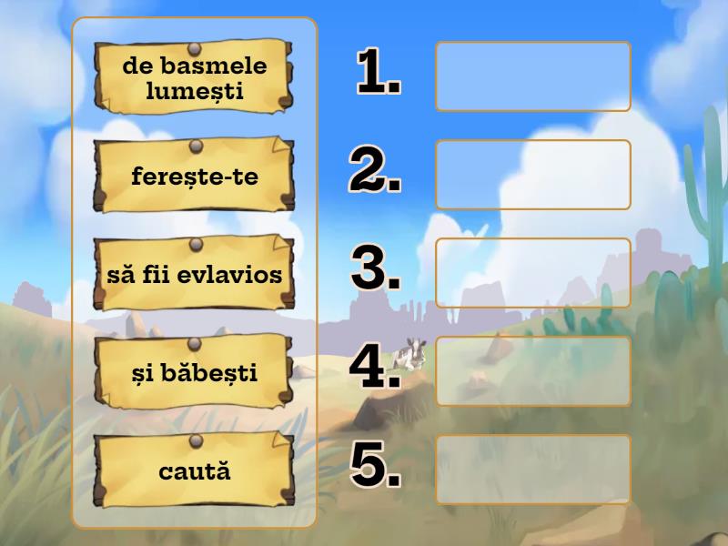 6. Verset Cl.4,5 1Timotei 4:7 - Rank order