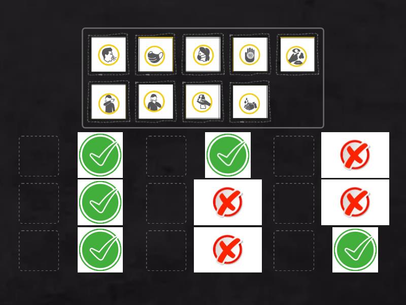 N°2. Observar las imagenes, decidir y arrastrar hacia el tilde ...