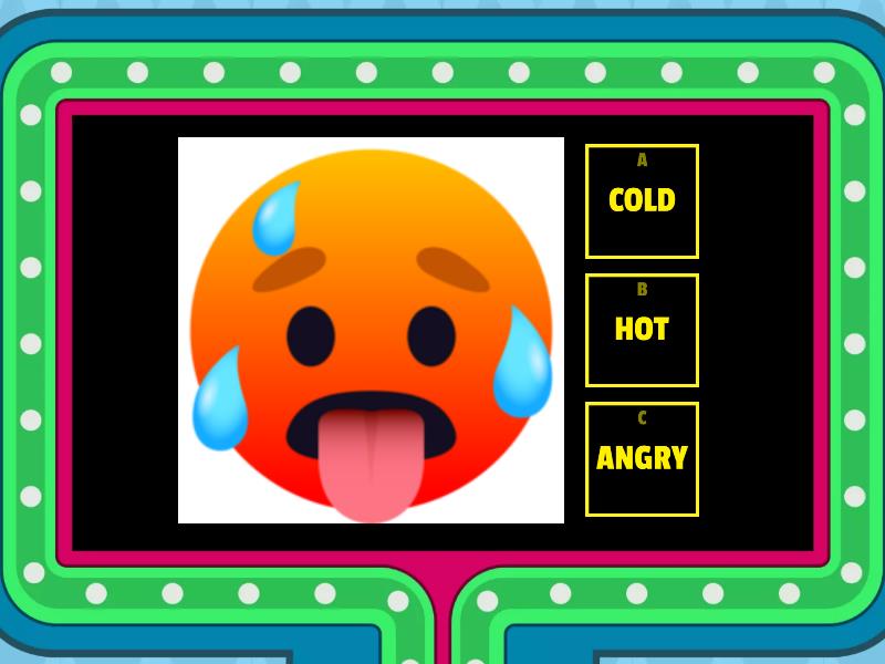 Guess the feelings! - Gameshow quiz