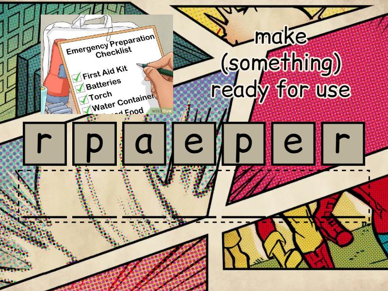Grade 5th Unit 7 Week 2 Prefixes pre-, dis-, mis- - Anagram