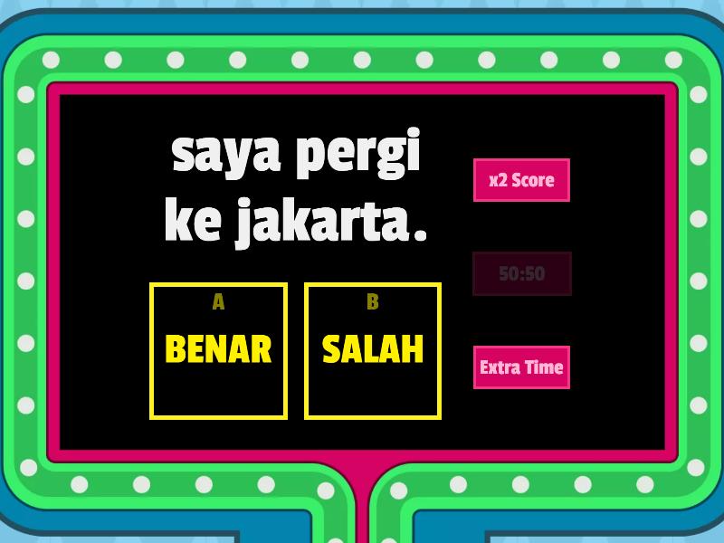 GAMES REVIEW HURUF KAPITAL DAN TANDA BACA - Gameshow quiz