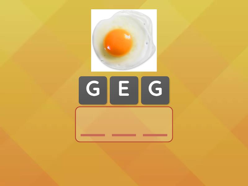 Alphabet vocabulary - Anagrama