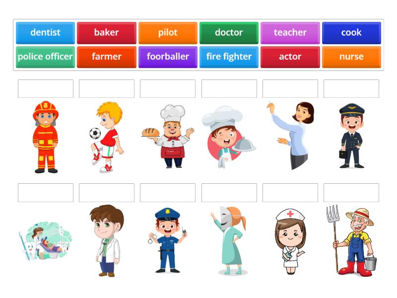 Professions_1 - Match up