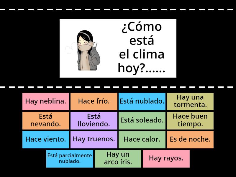 ¿Cómo está el clima hoy? (15) - Cada oveja con su pareja