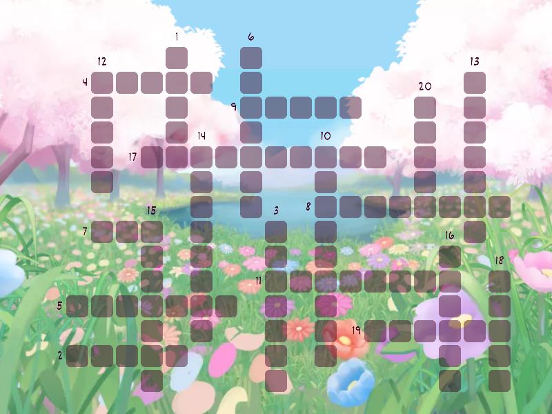 Bahasa Bali - Crossword