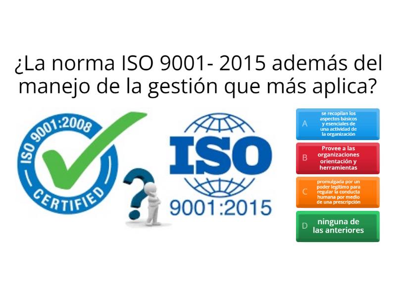 Normas ISO - Quiz