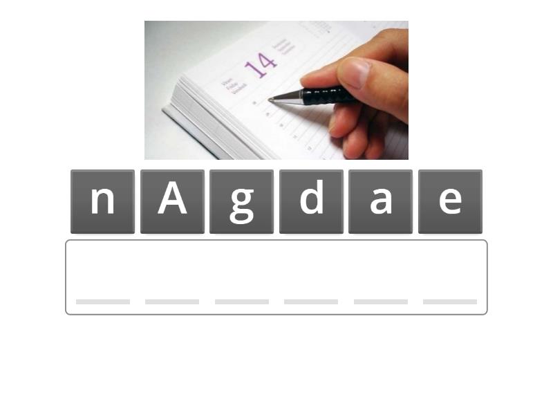 a - Anagram