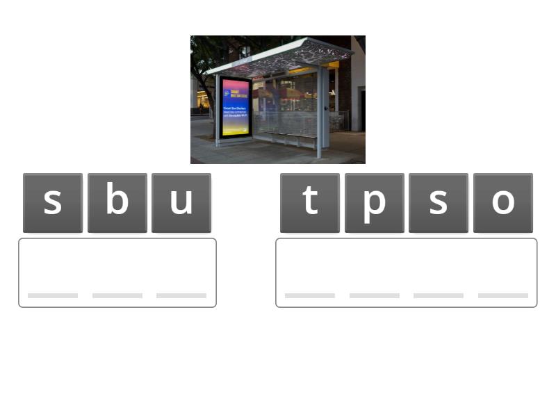 town spelling test - Anagram