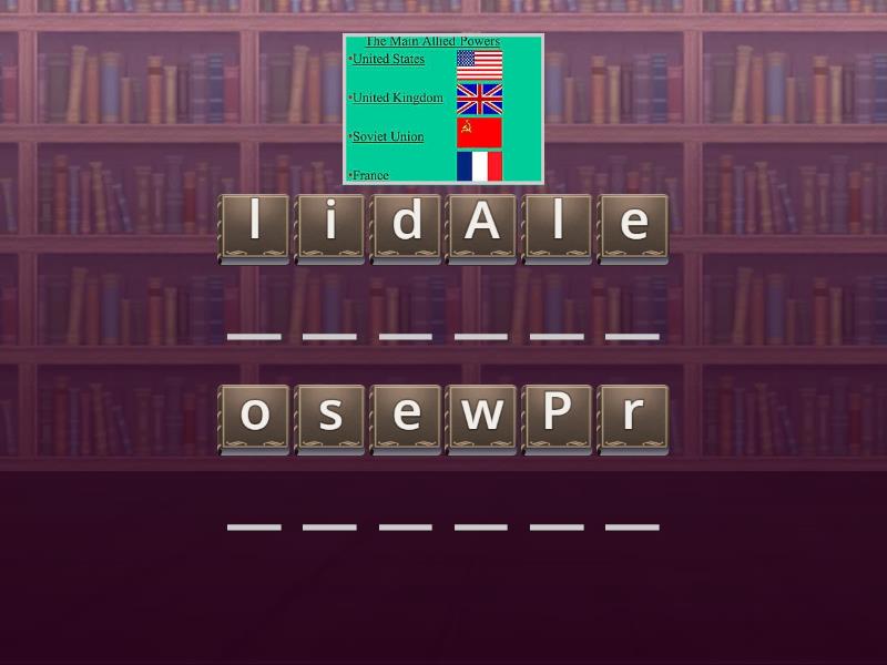 Arrange Me - Anagram